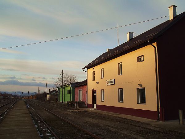 KOSRAIL - Bahnhof Vushtrri (srb: Vucitrn)