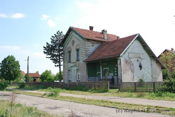 KOSRAIL - Bahnhof Podujevë (srb: Podujevo)
