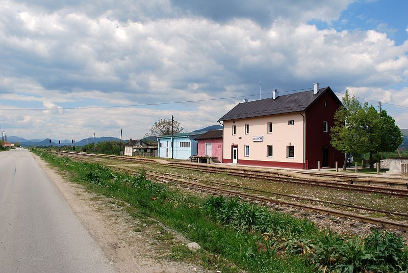 KOSRAIL - Bahnhof Vushtrri (srb: Vucitrn)